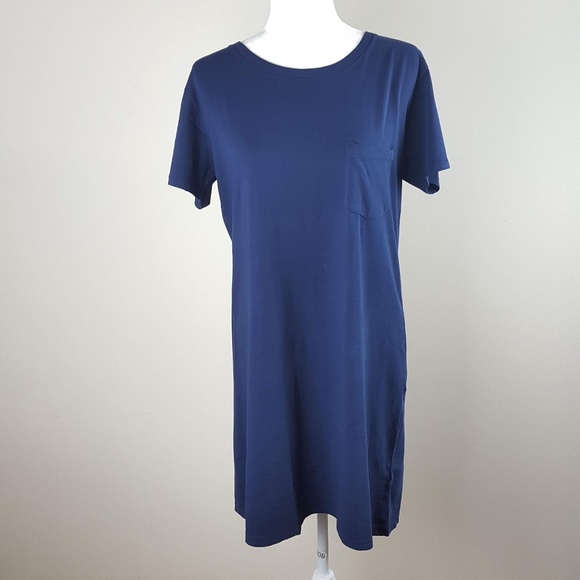 J. Crew | Dresses | J Crew Garment Dyed Pocket Tshirt Dress | Poshmark